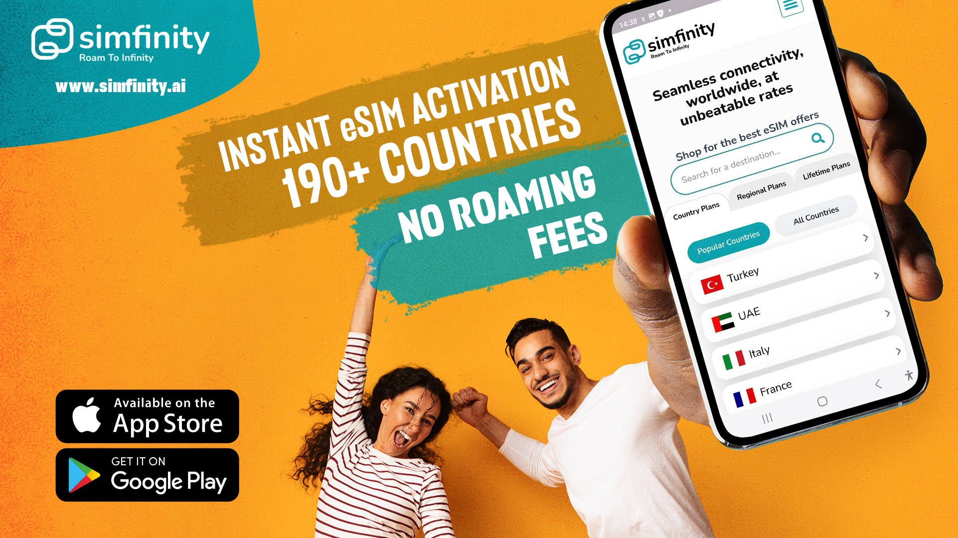 Simfinity App Now Available on Google Play & App Store – Stay Connected ...
